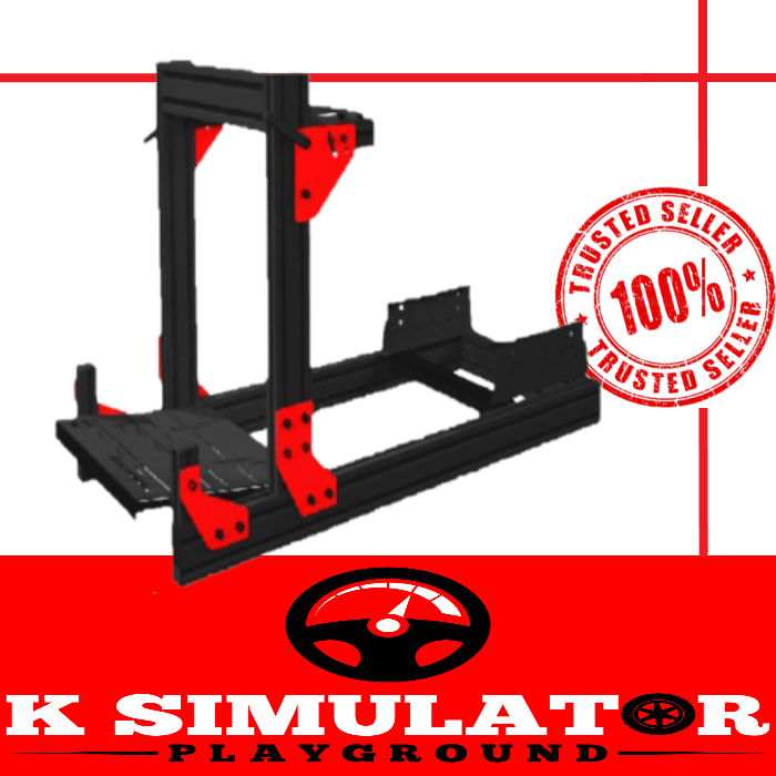 GT1 Racing Simulator Cockpit Rig aluminum 4040 / 4080 profile SIM RIG ...