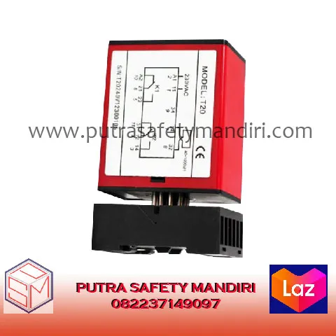 JUAL VEHICLE LOOP DETECTOR VLD 220V MERAH ALAT SENSOR UNTUK BARRIER ...
