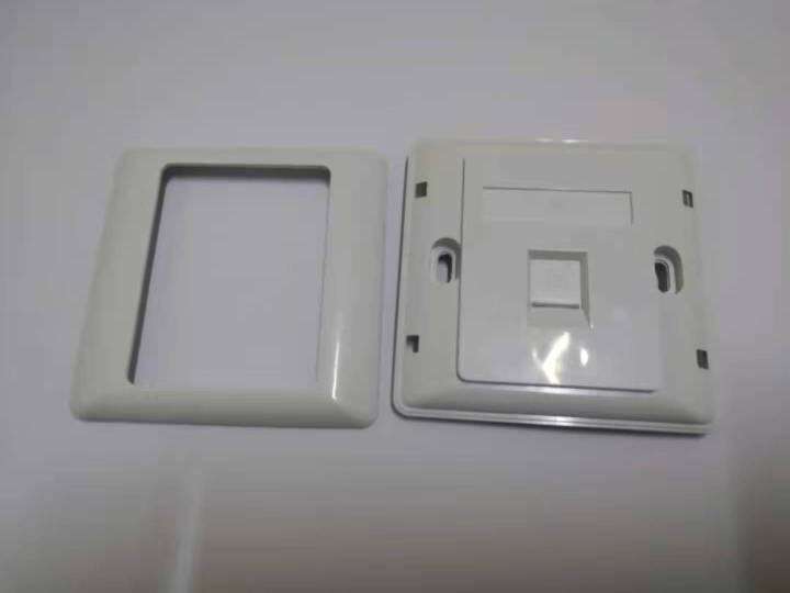 Single Port Network Module Panel Telephone Module Panel Wall Faceplate ...