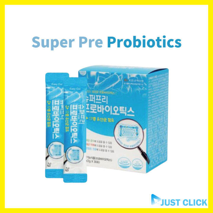 Super Pre Probiotics (益生菌) 2gx30sticks for 1month (superpre) / Korean ...