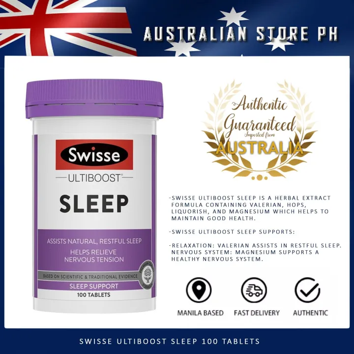 Swisse Ultiboost Sleep 100 Tablets | Lazada PH