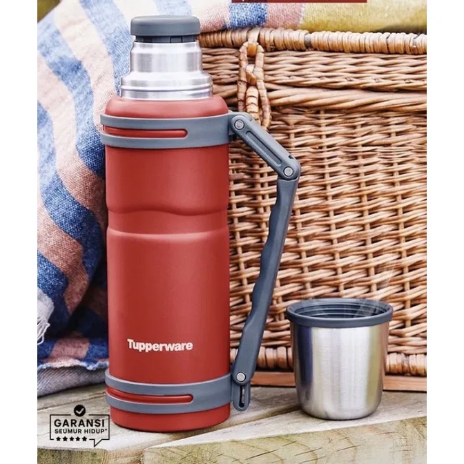 Tupperware Xploris Thermal Flask Termos 1,2 L | Lazada Indonesia