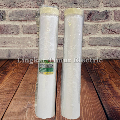 Masking Tape Maska Berry 2500mm / Covering Tape Berry dengan Plastik ...