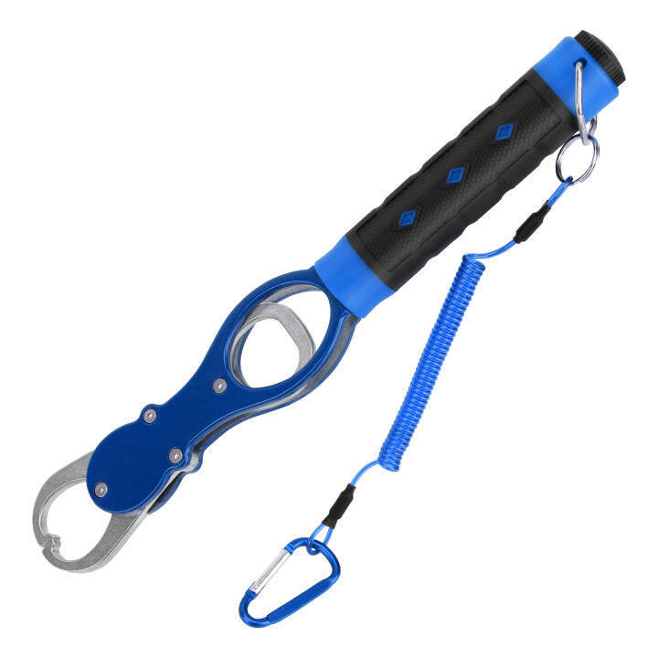SANLIKE Lightweight Aluminum Alloy Fishing Gripper with Scale Maximum ...