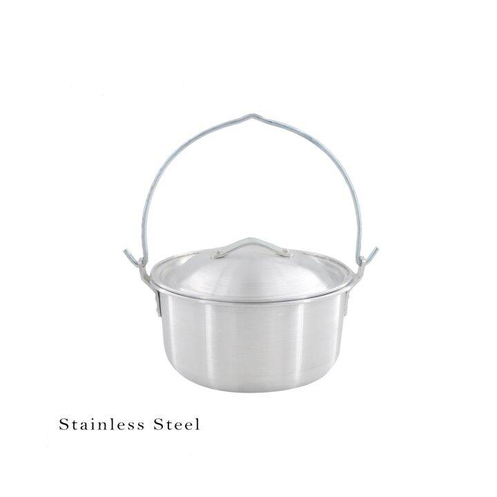 Stainless Steel Caldero Swing Handle Cooking Pot TG-1-5 | Lazada PH