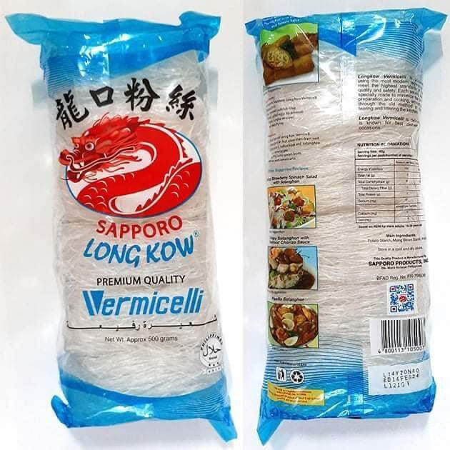 Sapporo Long Kow Vermicelli 500 grams (Sotanghon) | Lazada PH