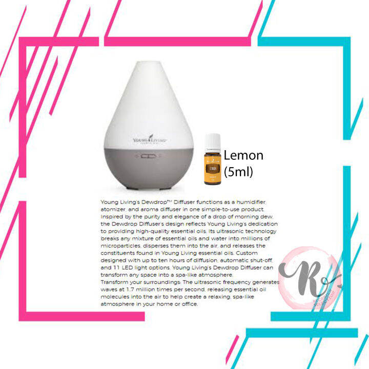 Ricarich - Young Living DewDrop Ultrasonic Diffuser with FREE YL ...