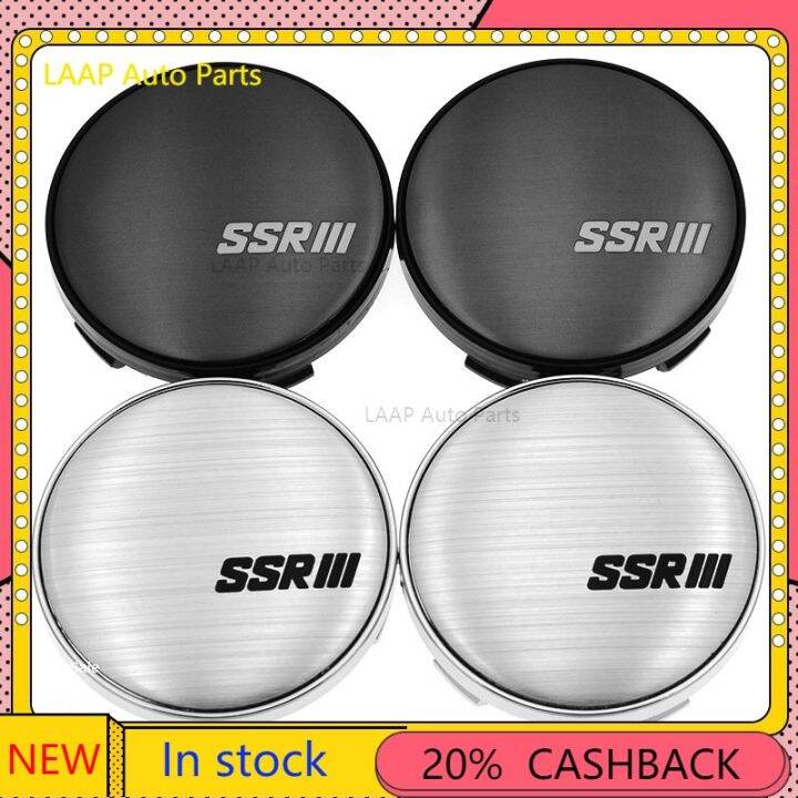 NEW CarDIY 4pcs 60mm SSR Wheel Center Cap ssr Rim Hub Caps Cover Type-C ...