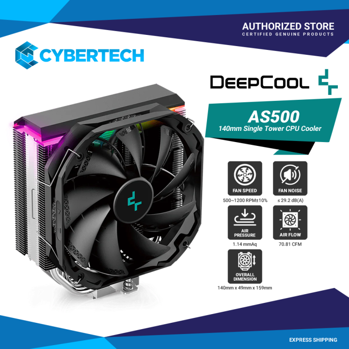 Deepcool AS500 - Single Tower Cooler CPU Cooler | Lazada PH
