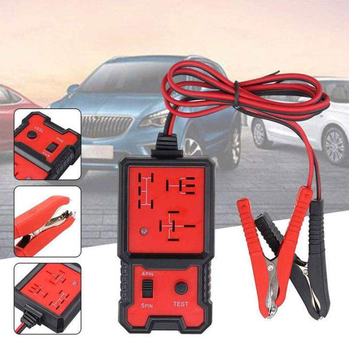 Willkey 12V Electronic Automotive Relay Tester Universal For Cars Auto ...