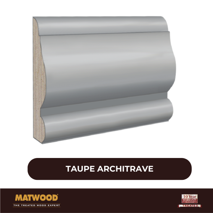 Matimco Matwood Moulding TAUPE ARCHITRAVE 1x3 / 1x4 8 Feet | Lazada PH