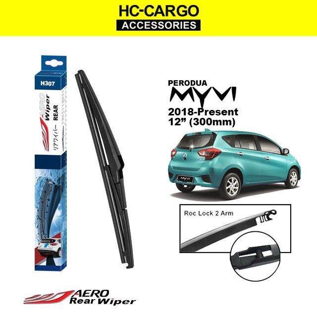 Perodua Myvi 2018 Onward Car Windscreen Rear Belakang Wiper Blade 12 ...