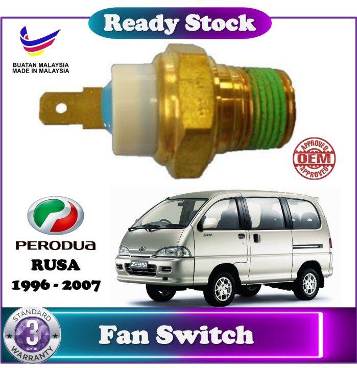 Perodua Rusa 】 Fan / Thermo Cooling Temperature Switch - Thermo ...