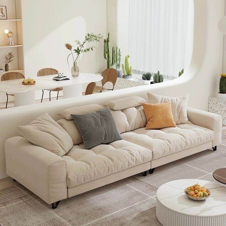 Hfly โซฟาส่งจากไทย Technology cloth sofa, modern and simple art living ...