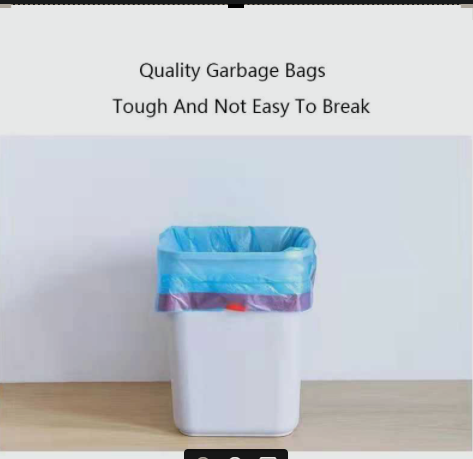 GLTY SALE Biodegradable Garbage Bag With Drawstring Rubbish Trash Bag ...