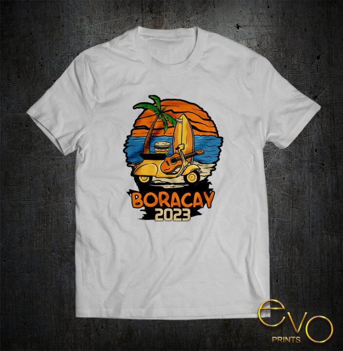 Boracay T-shirt for Men and Women Printed Graphic T-shirt Souvenir Top ...