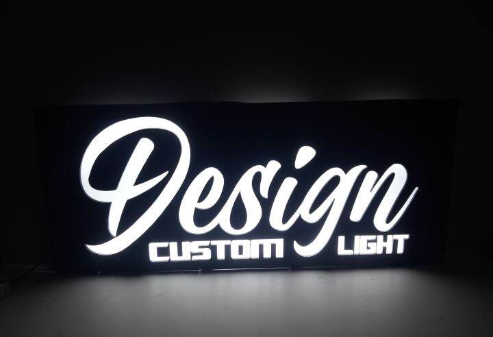 Neon box mini led/lampu kamar tidur/papan nama akrilik led/lampu ...