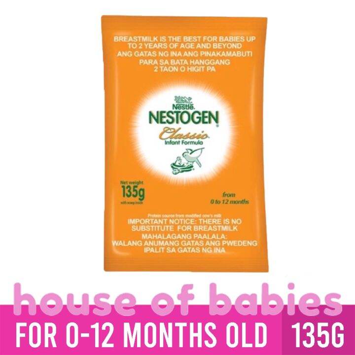 Nestogen Classic 135g 0-12 Months Old Infant Formula | Lazada PH