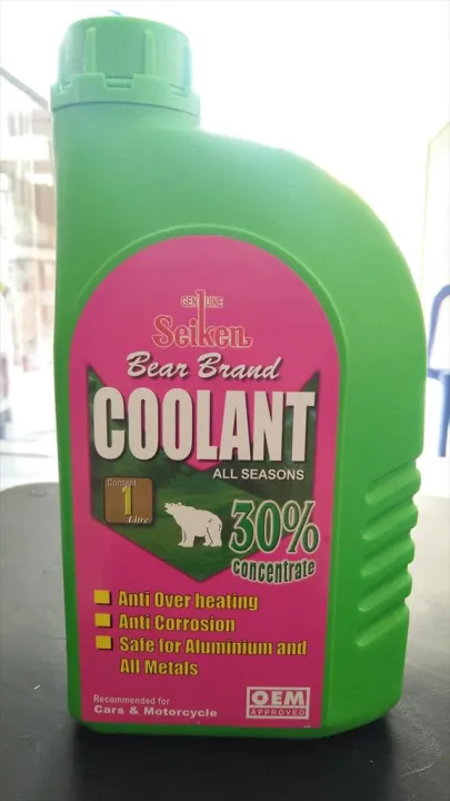 Air Radiator Coolant 30% Motor Mobil Seiken Japan Merah 1 Liter OEM ...