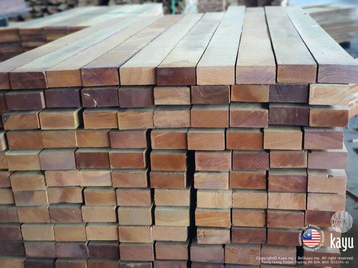 Balau Sawn Timber Solid Wood 2"x 4" (8') | Lazada