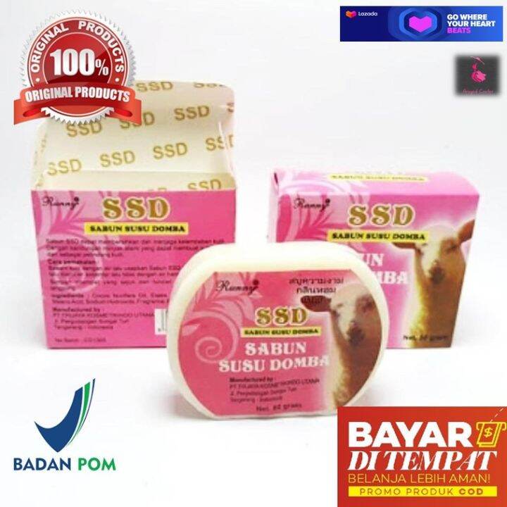 ready!!! COD !! Sabun Susu Domba SSD Original 100% CSD BPOM | Runny ...