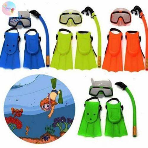 1 set of Kids and adult Swimming Diving Goggles Snorkel Masks ...