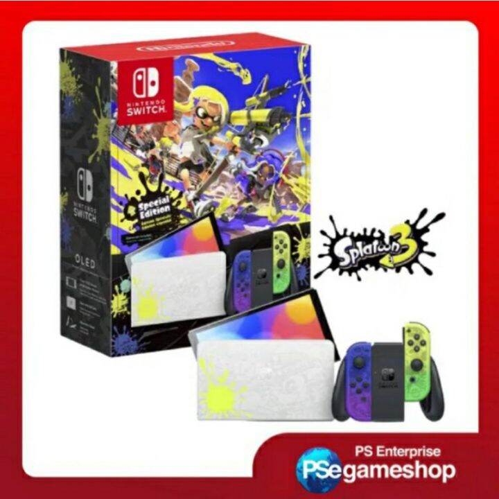 Nintendo Switch Console OLED Model Splatoon 3 | Lazada Indonesia