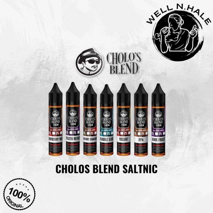 unm64700 [Genuine] Cholo's Blend Saltnic Premium Saltnic 20ml Juice ...