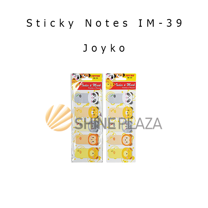 Memo Sticky Notes Joyko IM-39 - Index Mark Penanda Pembatas Joyko ...
