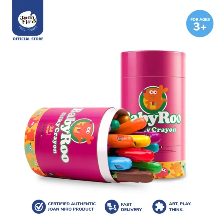 Joan Miro Silky Crayons 6 12 24 36 crayon | Lazada PH