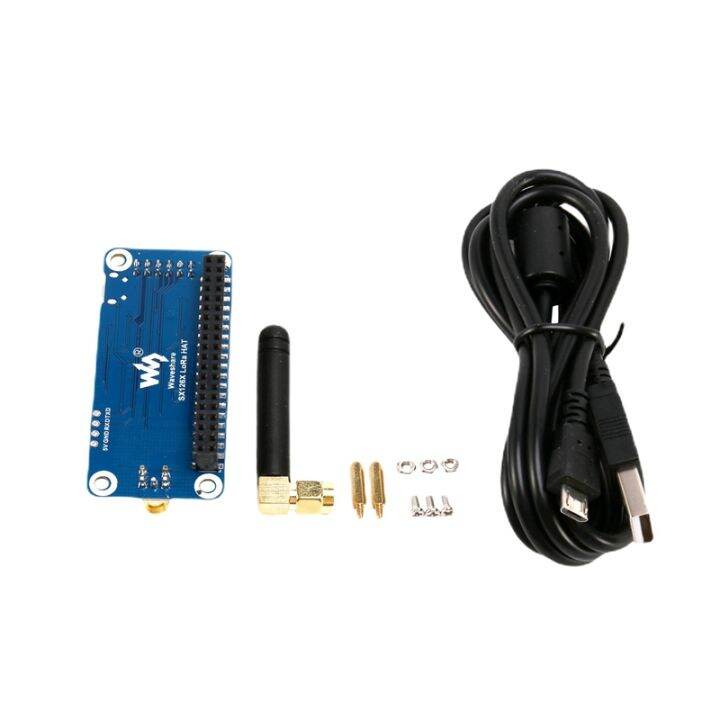 Waveshare SX1262 LoRa HAT for Raspberry Pi Covers 915MHz Frequency Band ...