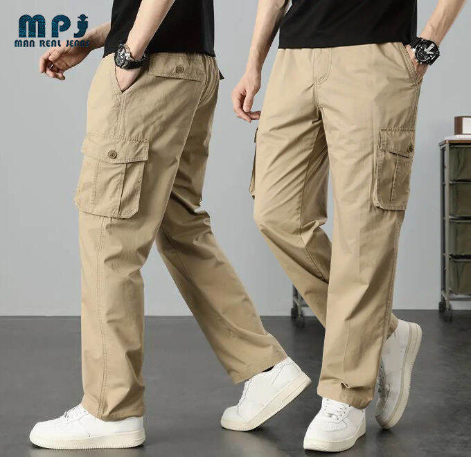 MPJ Cargo Pants 6 Pocket Straight Pants OverSize Pants for man | Lazada PH