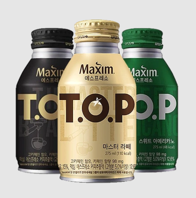 MAXIM TOP Sweet Americano Master Latte Expresso Coffee 275ml | Lazada PH