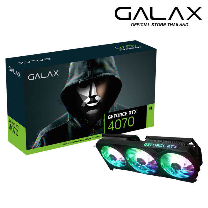 VGA GALAX RTX 4070 EX GAMER 12GB GDDR6X 192BIT | Lazada.co.th