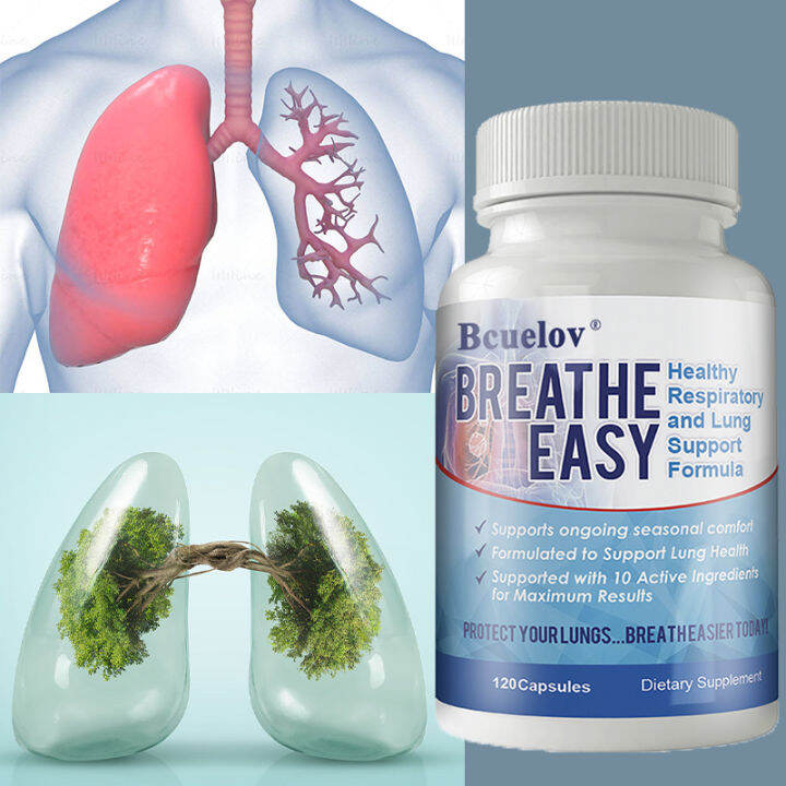 120 capsules/Supports clean lungs for easy breathing Helps enhance the ...