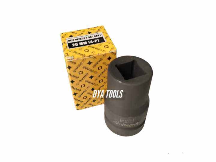 Mata Sock Impact 1" 20MM / Mata socket Impact 1" 4pt TJAP MATA | Lazada ...