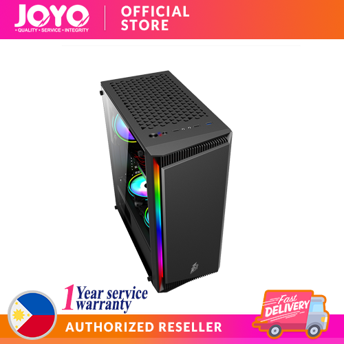 1STPLAYER RAINBOW RB-4 MID-TOWER GAMING CASE W/ TEMPERED GLASS /M-ATX ...