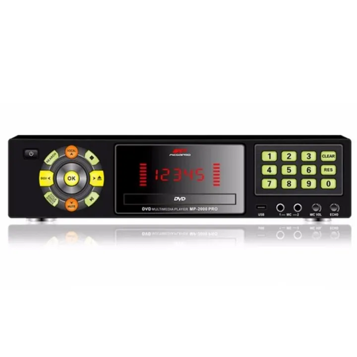 Megapro MP2000 Pro DVD Multimedia Player With Free Mic | Lazada PH
