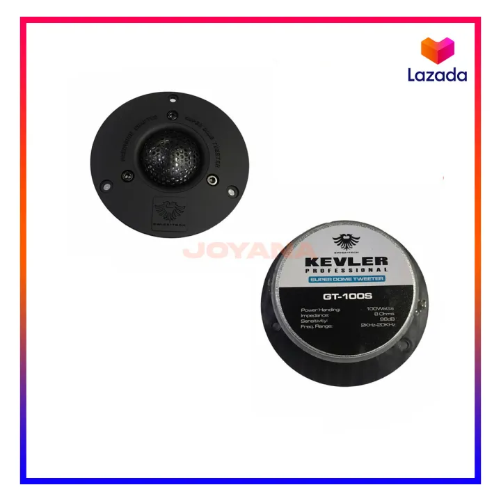 ORIGINAL KEVLER DOME TWEETER GT 100 3'' 100 WATTS | Lazada PH