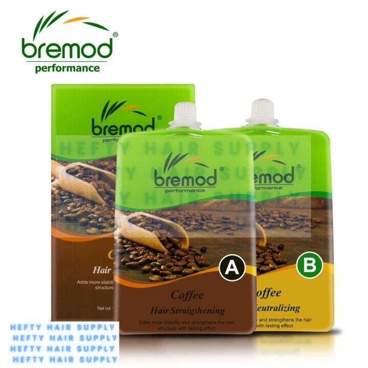 Bremod Perfromance Coffee Rebonding 1000ml*2 Hefty Hair Supply | Lazada PH