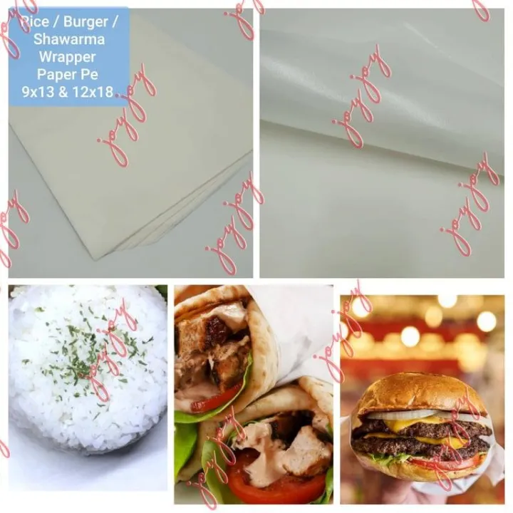 Rice Wrapper, Burger Wrapper, Shawarma Wrapper & Cheese Roll Wrapper (9 ...
