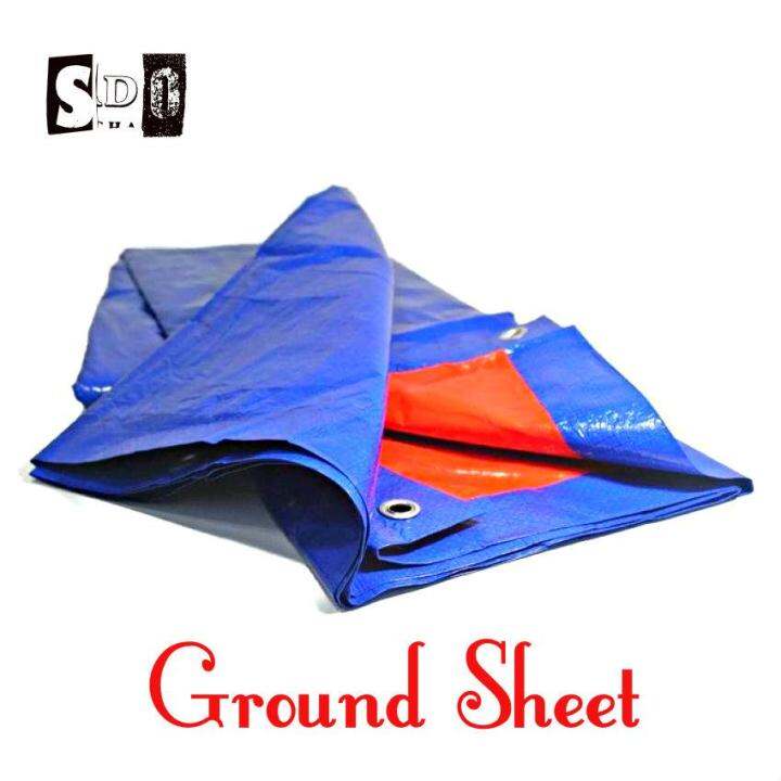 12'X12' Groundsheet Shelter Canopy (blue/orange) | Lazada