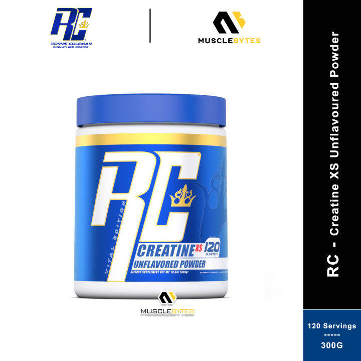 Ronnie Coleman - Creatine XS [300G / 120 Servings] [RC Creatine XS ...