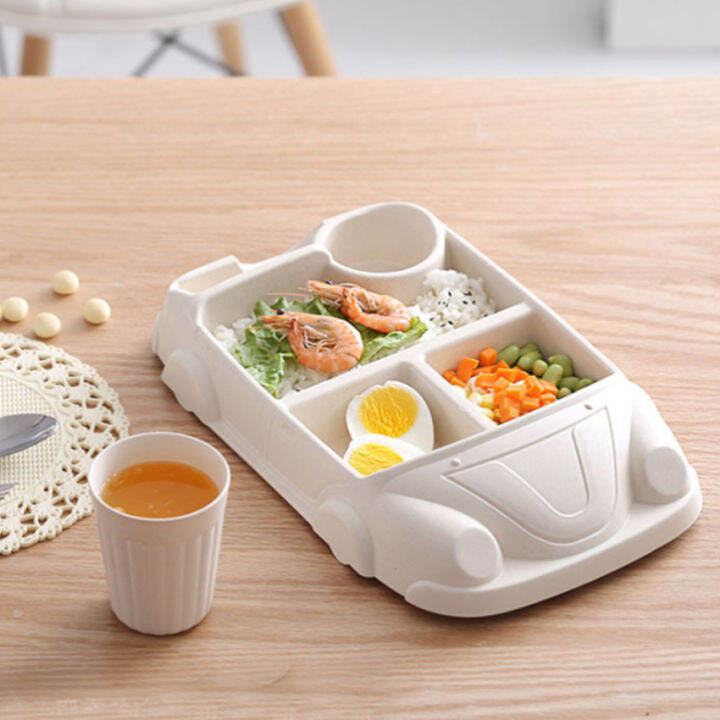 Ttlife Hidangan Bayi Bayi Plat Makan Makanan Mat Reka Bentuk Bersepadu ...