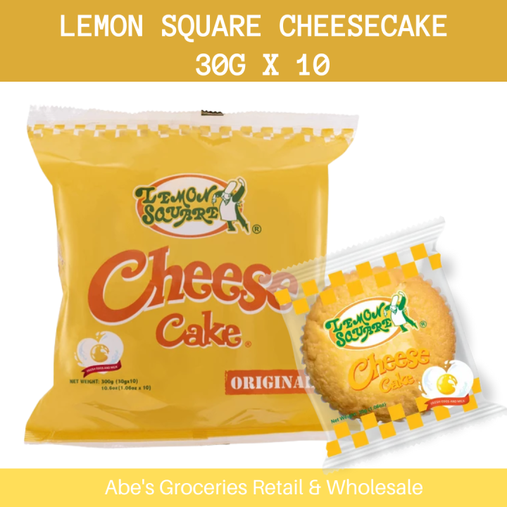 LEMON SQUARE CHEESECAKE | ORIGINAL | ASSORTED | 1 PACK | Lazada PH
