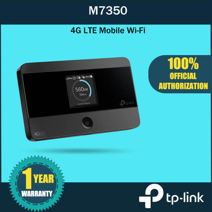 【READY STOCK】TP-Link Openline 4G LTE MiFi M7350, Pocket WiFi ,Portable ...
