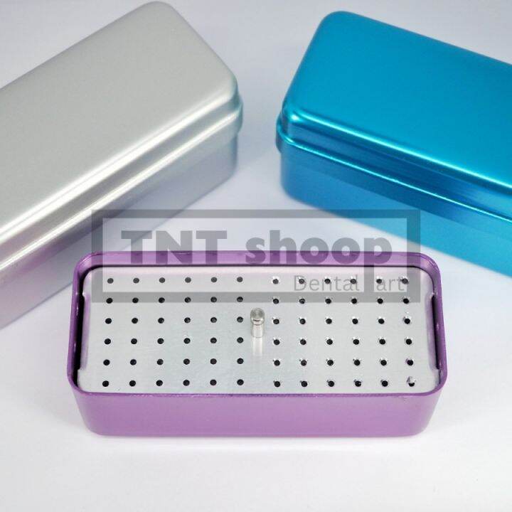 kotak box alumunium tempat mata bur endo k file endo holder | Lazada ...