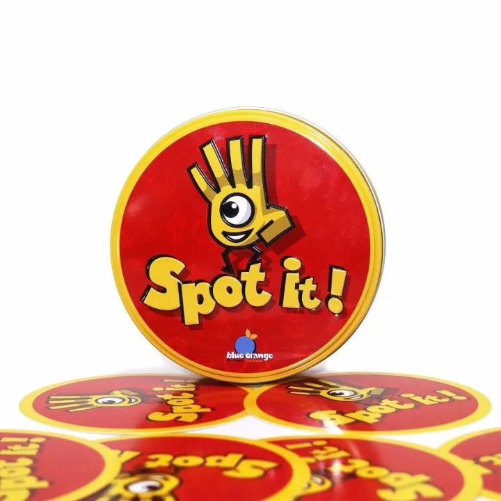 Spot It! Puzzle Family Card Game- Compares Eyesight Quickly Find ...