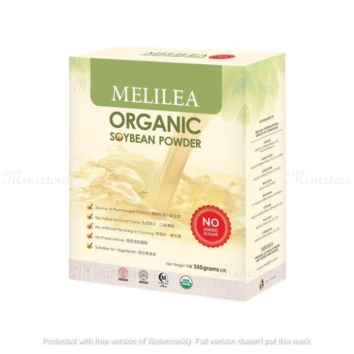 MELILEA ORGANIC SOYBEAN POWDER (NO ADDED SUGAR) | Lazada