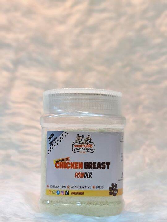 Chicken Breast Powder Appetite Booster 100% Natural 100% Meat No ...